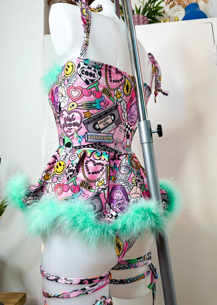 Y2K bodysuit set – Babydol Clothing